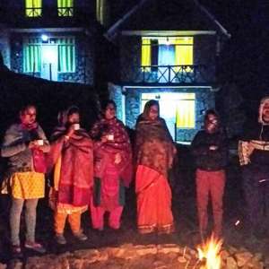 Charkhole Kanchen Resort: Best Kanchenjunga View Ever!